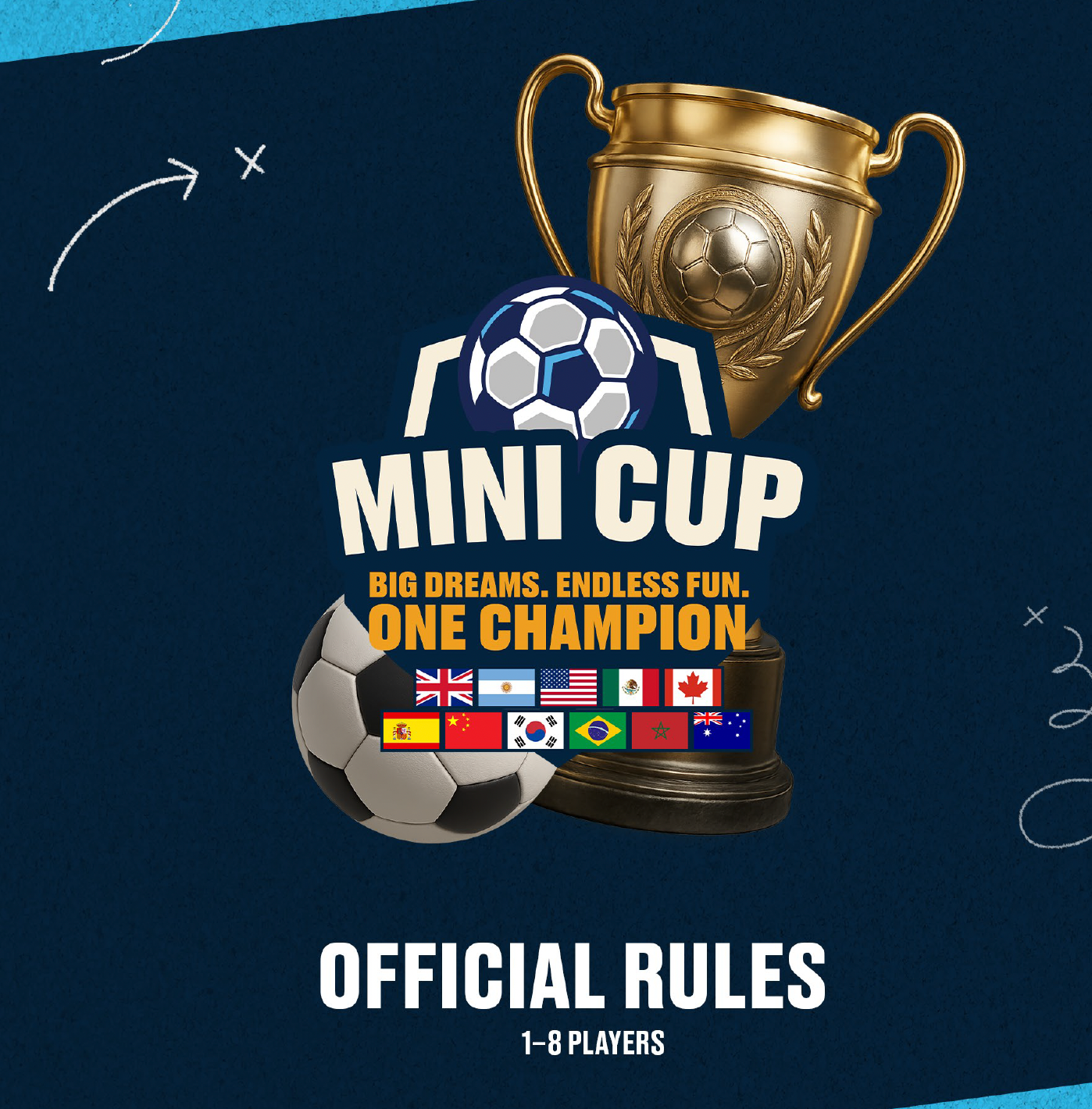 Mini Cup - The Tabletop Soccer Game for the Whole Family
